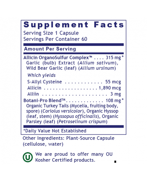 Allicidin, 60 C, Premier Research Labs – LIVEDNutrition